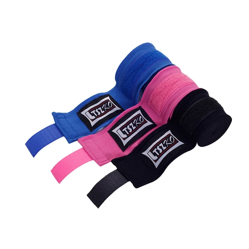 2-Rolls-3-4-5M-Cotton-Boxing-Bandage-Sports-Strap-Sanda-Kick-Boxing-MMA ...