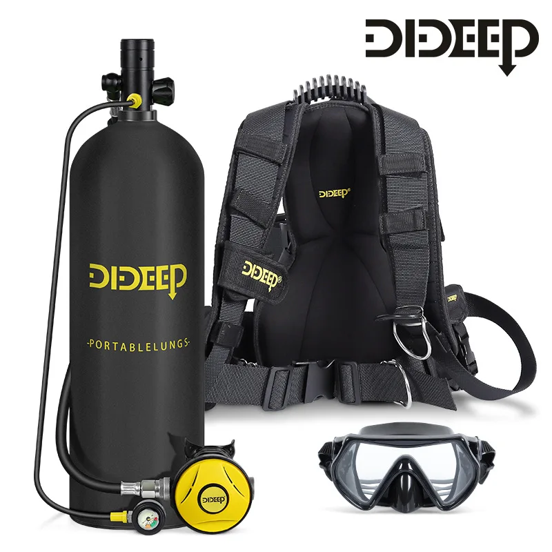 New-4L-Scuba-Diving-Cylinder-Oxygen-Tank-Set-Snorkeling-Respirator-Fish ...
