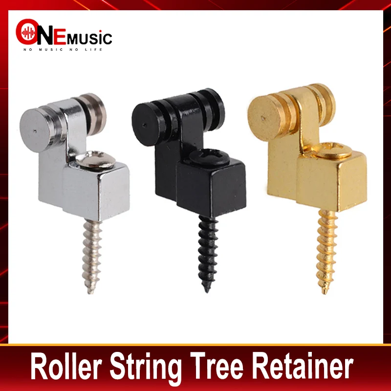 2Pcs-Roller-String-Tree-Retainer-For-Electric-Guitar-Chrome-Black-Gold ...