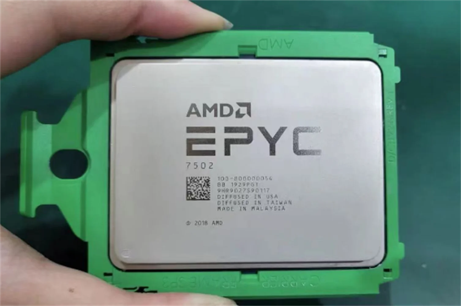 AMD-CPU de servidor EPYC 7532, 2,4 Ghz, 32 núcleos/64 hilos, L3, caché ...