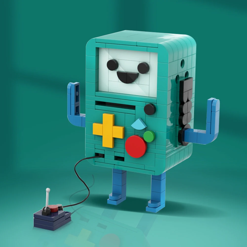 Gobricks-MOC-Adventure-Time-Beemo-Building-Block-Bricks-Set-Educational ...