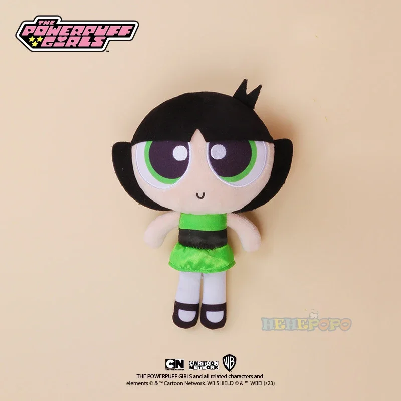 Original The Powerpuff Girls Cartoon Plush Doll Buttercup Bubbles ...