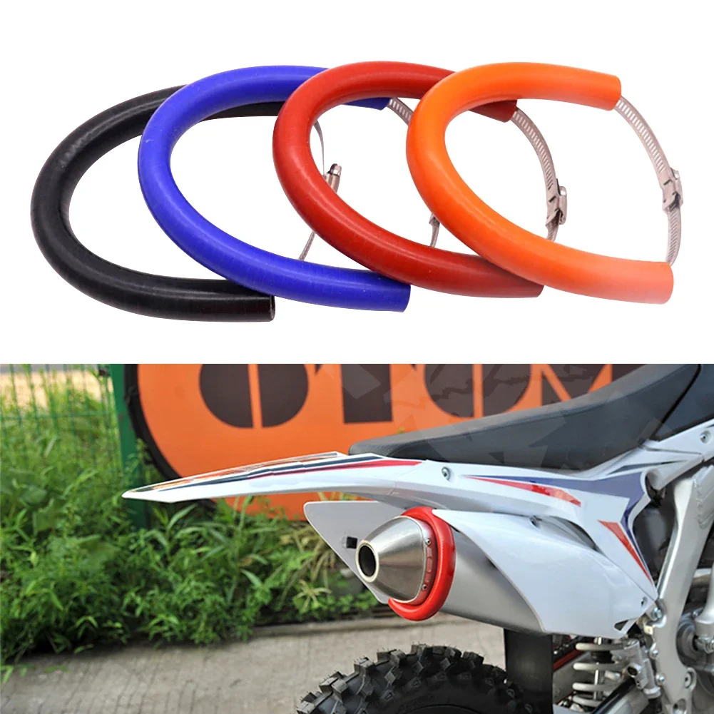 Universal Motorcycle Accessories Exhaust Protector Cover Guard Anti-hot ...
