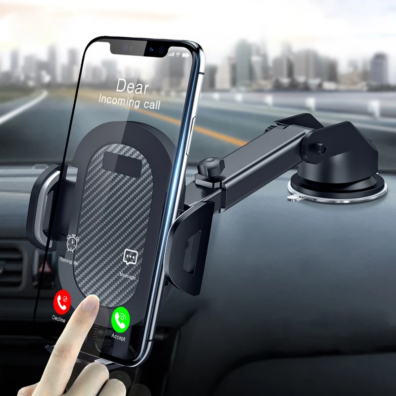 GETIHU-Sucker-Car-Phone-Holder-Telefon-Mount-Mobile-Stand-Cell ...