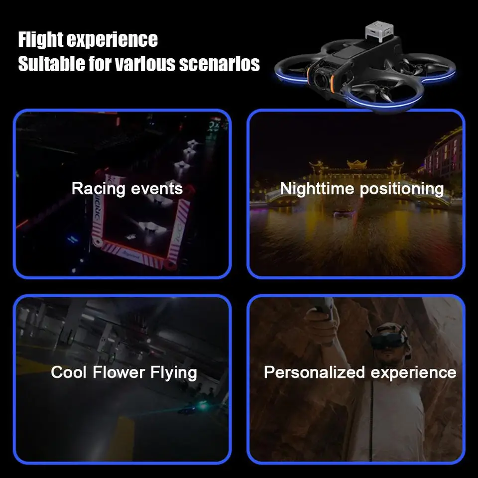 LED Light Strip Night Flight Warning DJI Avata 2 LED Light Strip - Blue ...