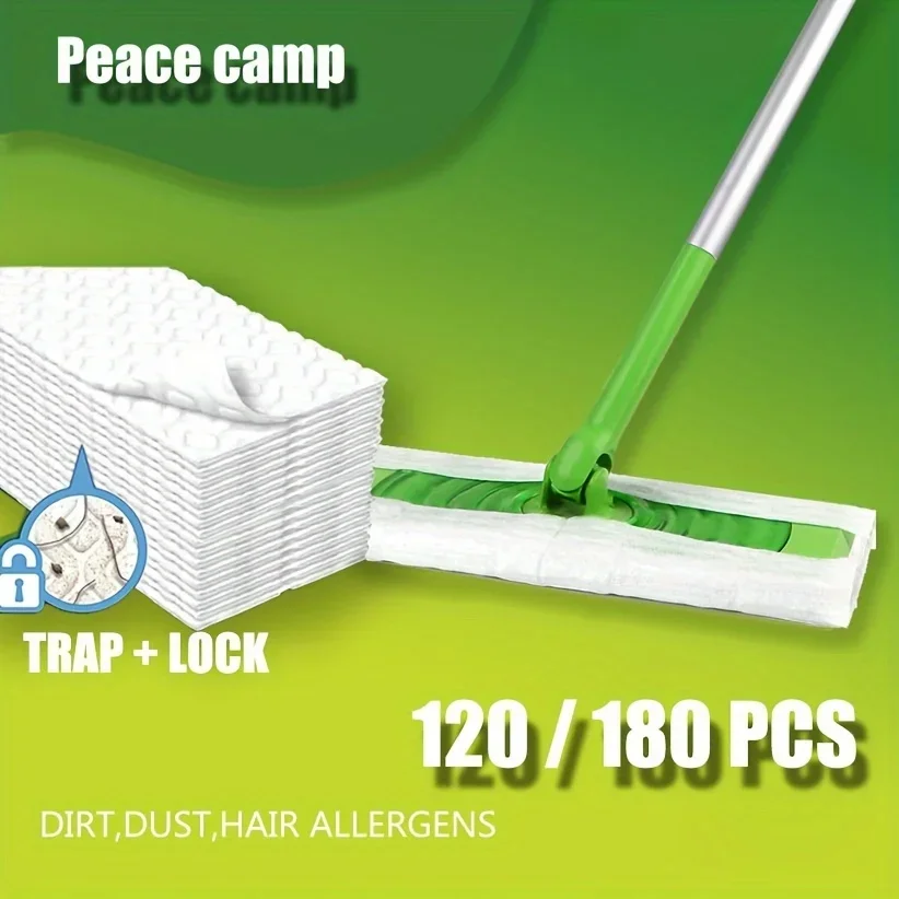 Electrostatic-Dust-Removal-Paper-Ultra-fine-Fiber-Cloth-Flat-Mop ...