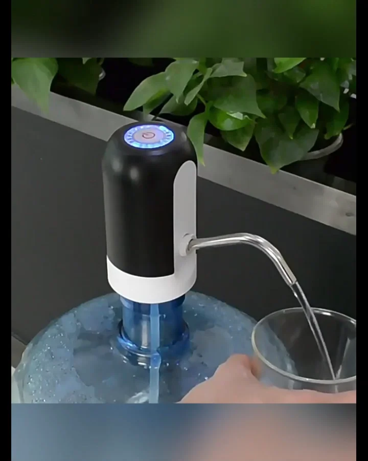 Water Bottle Dispenser USB Charging Automatic Drinking Water Pump ...