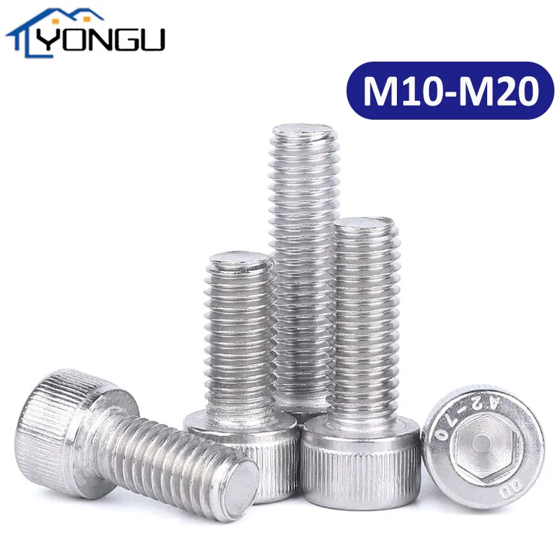 Tornillos de cabeza hexagonal de acero inoxidable, Perno Allen ...