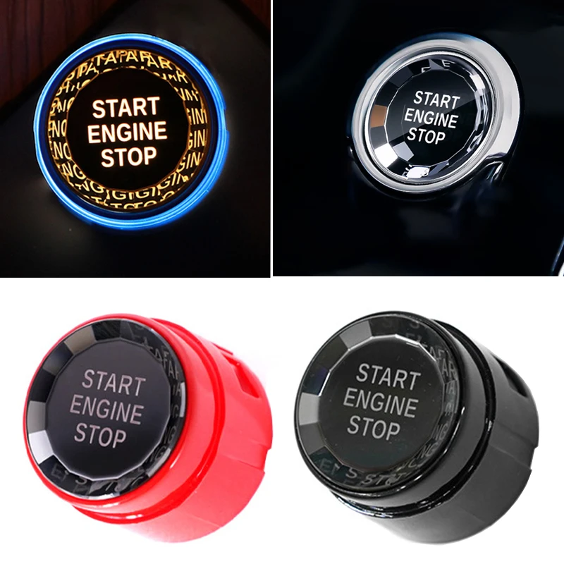 Crystal Style Start Stop Engine Switch Button Cover For BMW 1 2 3 4 5 6 ...