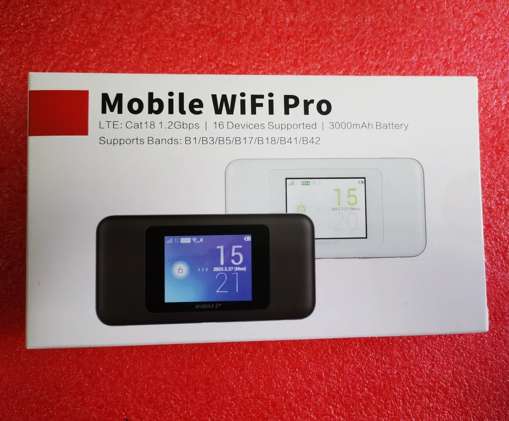 Router sem fio Desbloquear Mifi Modem Portátil Com Slot Para Cartão Sim ...