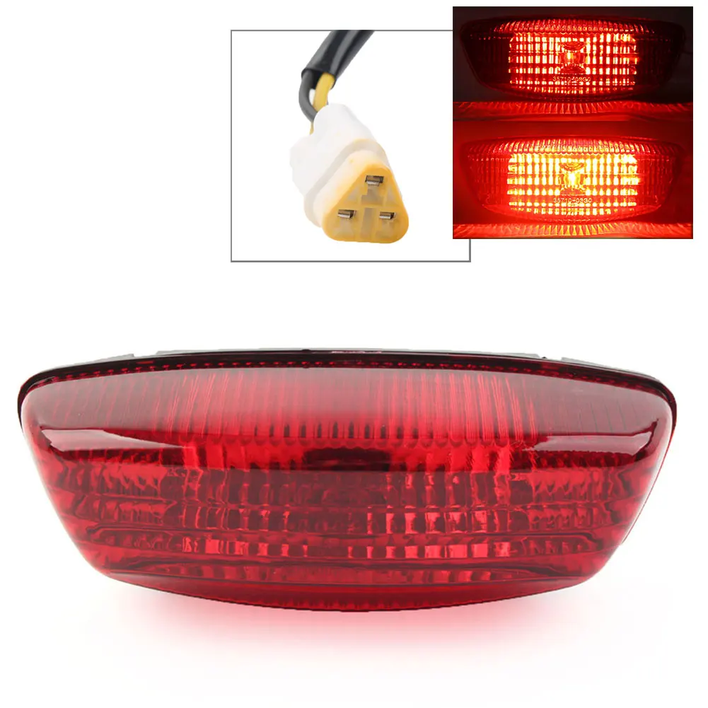 Motorcycle-Rear-Brake-Tail-Light-Lamp-Red-Lens-For-Suzuki-LTF-250-Ozark ...