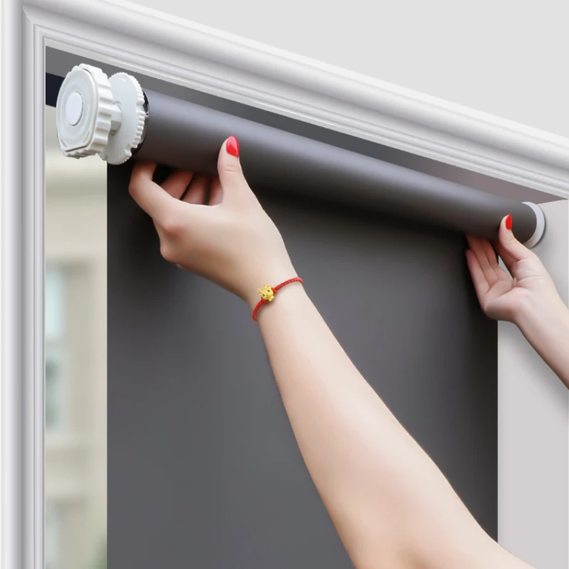 Rideau-volet-roulant-Installation-sans-perforation-ombrage-complet-pour ...