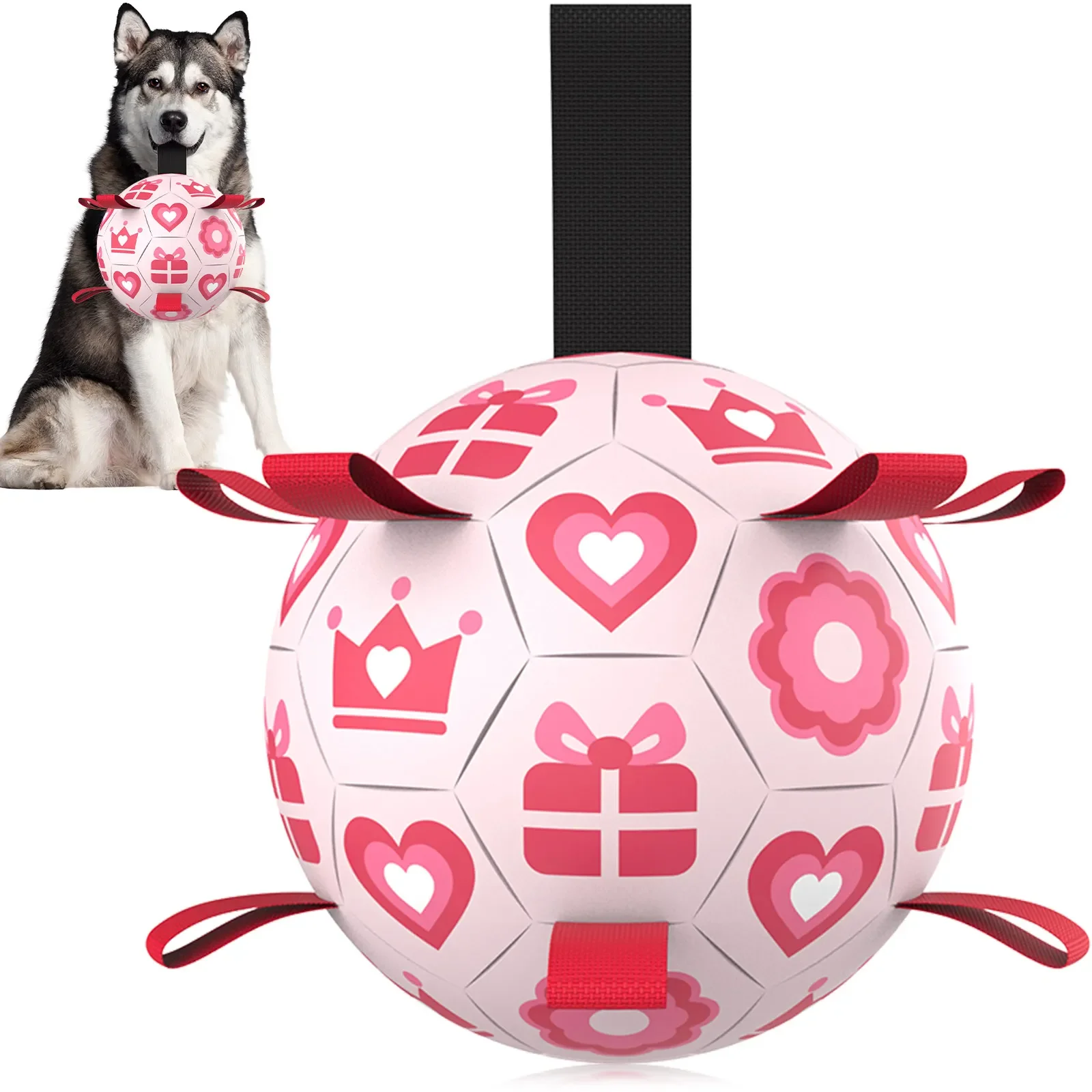 Pet-Dog-Toy-with-Built-in-Network-Cable-with-Balloon-Pump-Indoor-and ...