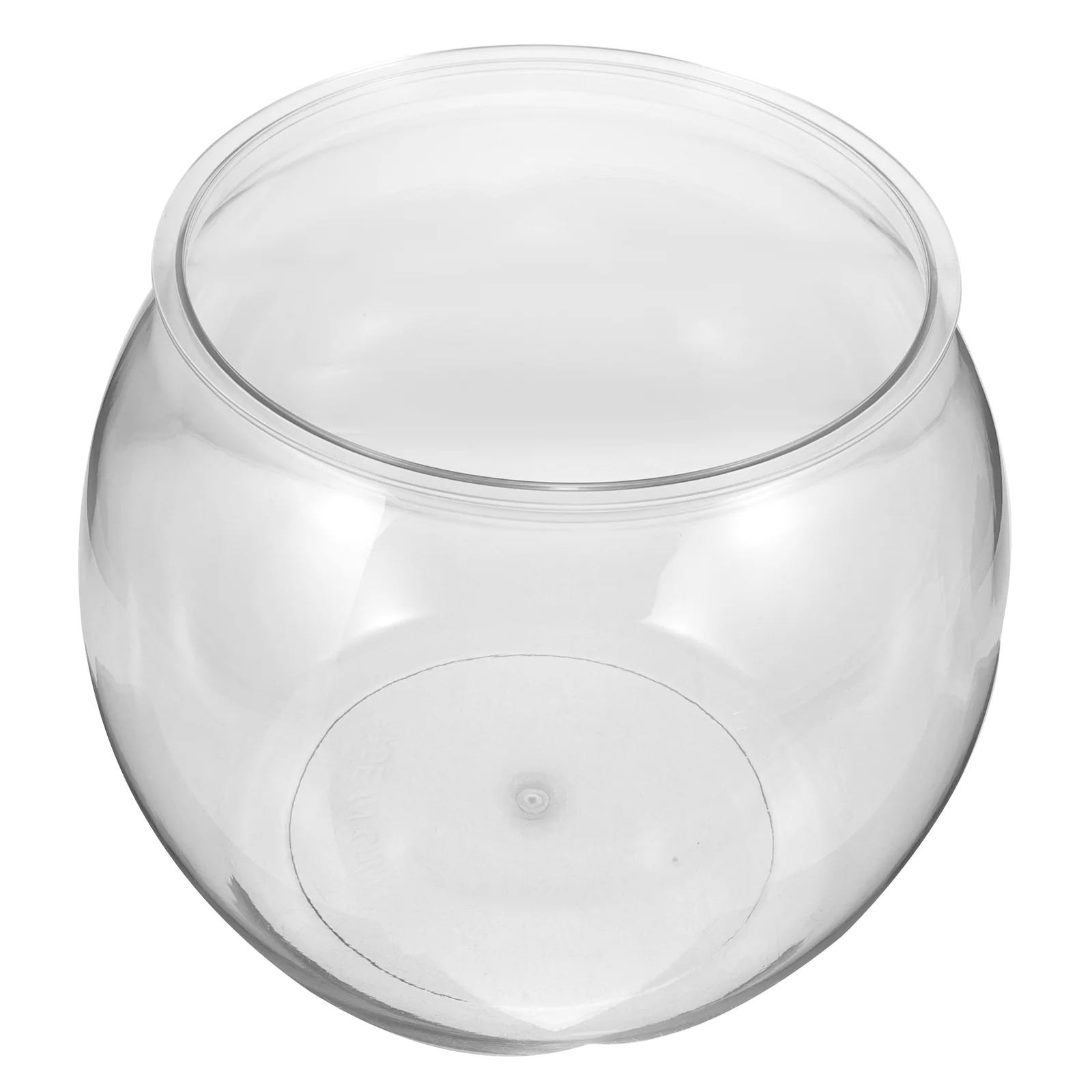 Transparent-Fish-Tank-Flower-Pot-Container-Air-Desktop-Bowl-Plastic ...
