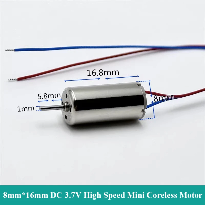816-8mm-16mm-Mini-Coreless-Motor-DC-3-7V-55000RPM-High-Speed-Strong ...
