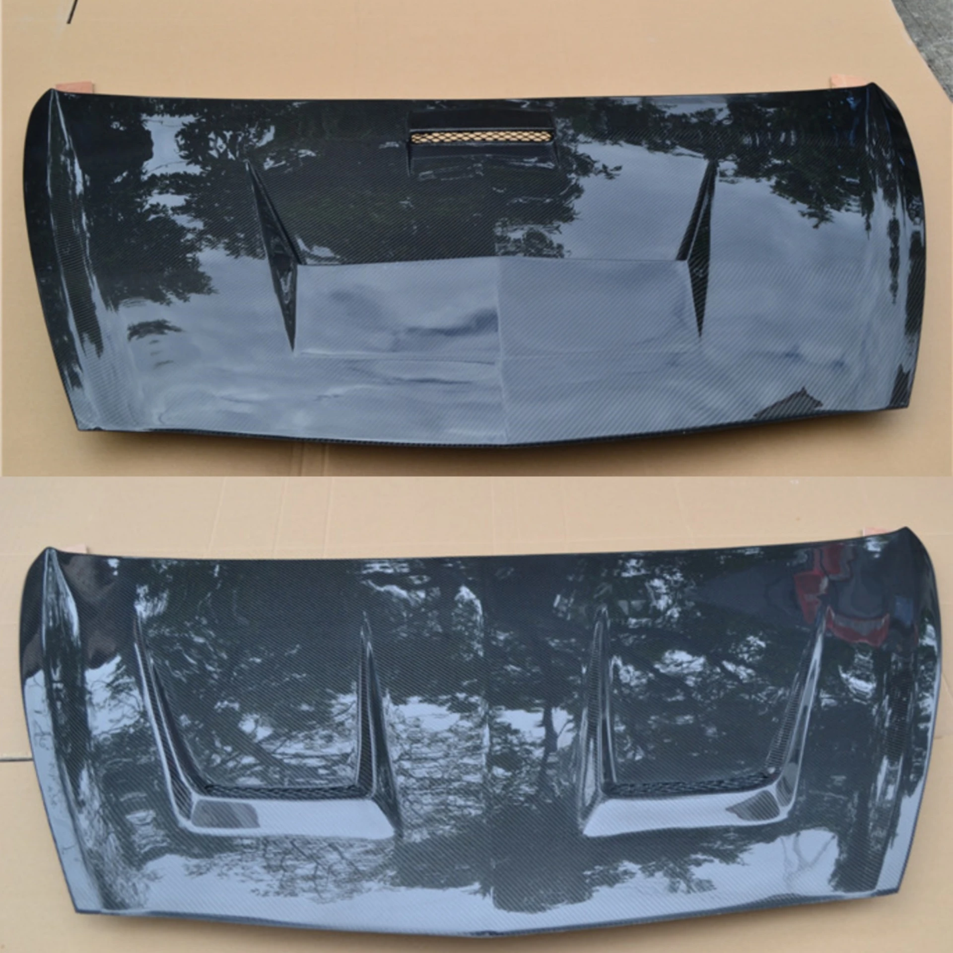 Body-Kit-Carbon-Fiber-Engine-Cover-for-Honda-FIT-JAZZ-1-Generation-GD3 ...