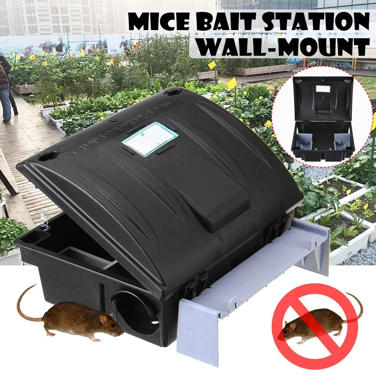 Household Mousetrap Reusable Mouse Trap Catcher Rat Mouse Mice Rodent ...