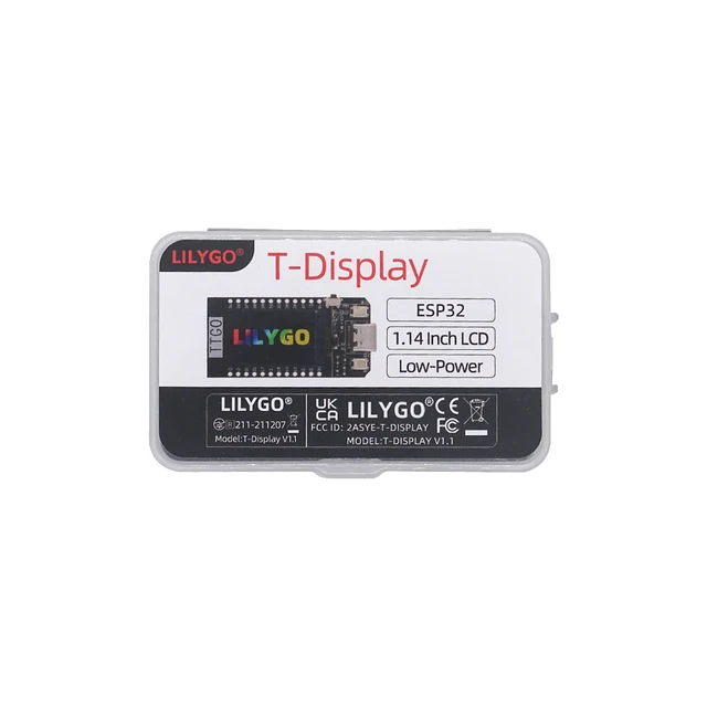 TTGO T-Display ESP32 WiFi And Bluetooth Module Development Board For Arduino 1.14 Inch LCD ESP32 ...
