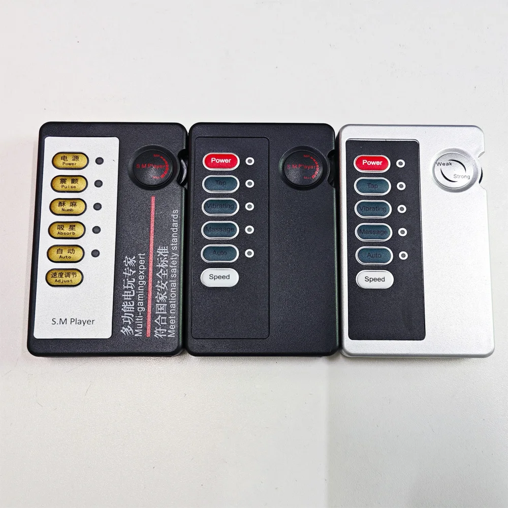 Dual-Output-Electric-Shock-Multi-Mode-Control-Host-for-Beginner-DIY-Sex ...