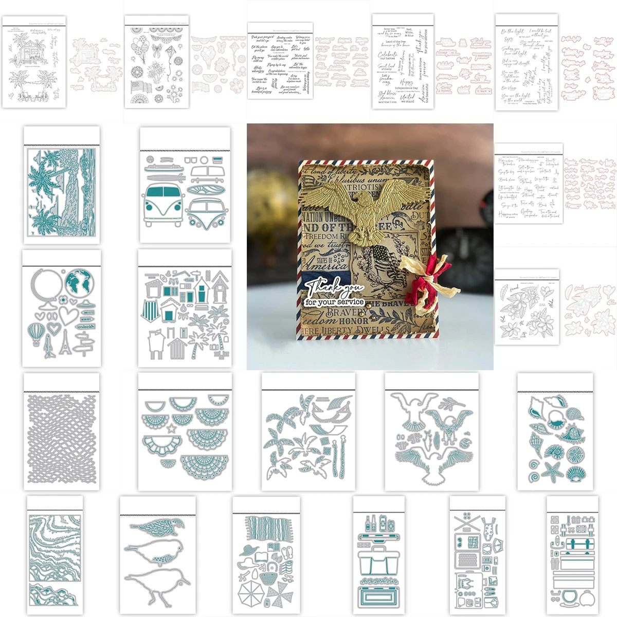 Easter-Eagle-Stamps-and-Dies-Scrapbooking-Supplies-Clear-Stamp-DIY ...