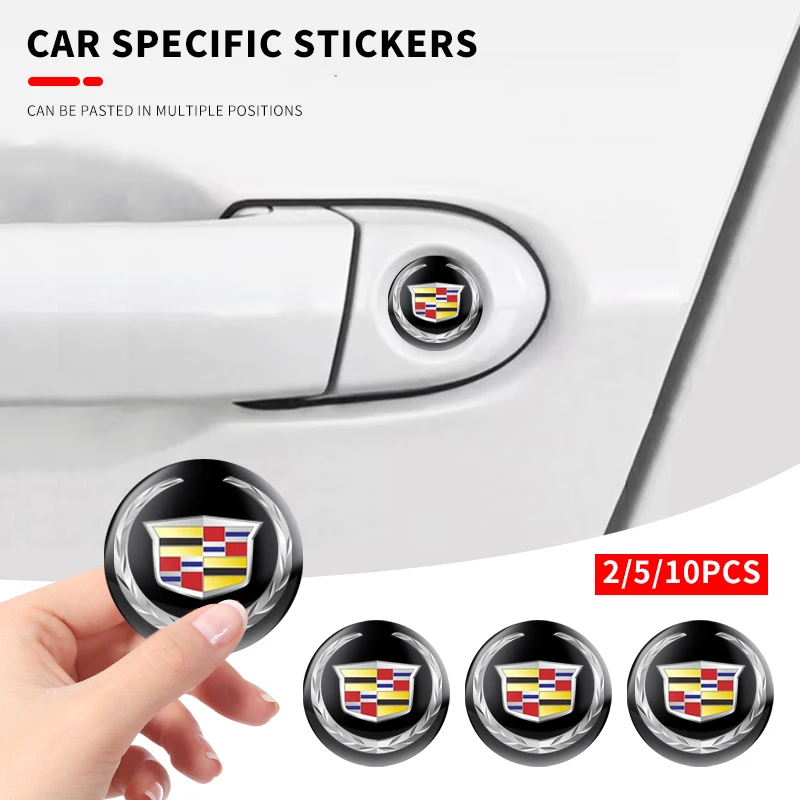 2/5/10Pc 15mm Car Lock Keyhole Stickers Decoration Protection For ...