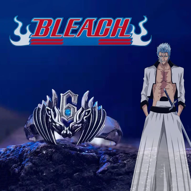 Bleach Anime Accessory | Anime Bleach Grimmjow | Adjustable Anime Ring ...