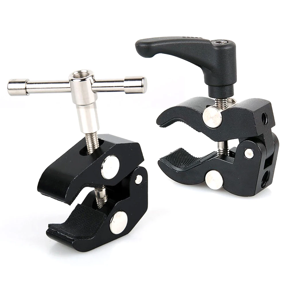 10pc/Lot Articulating Magic Friction Arm Metal Super Clamp 1/4" 3/8 ...
