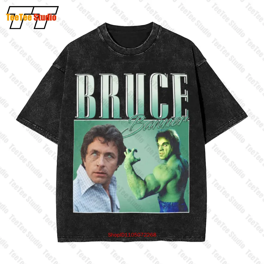Bruce Banner Appreciation Vintage Oversized T-Shirt Kids Lou Ferrigno ...