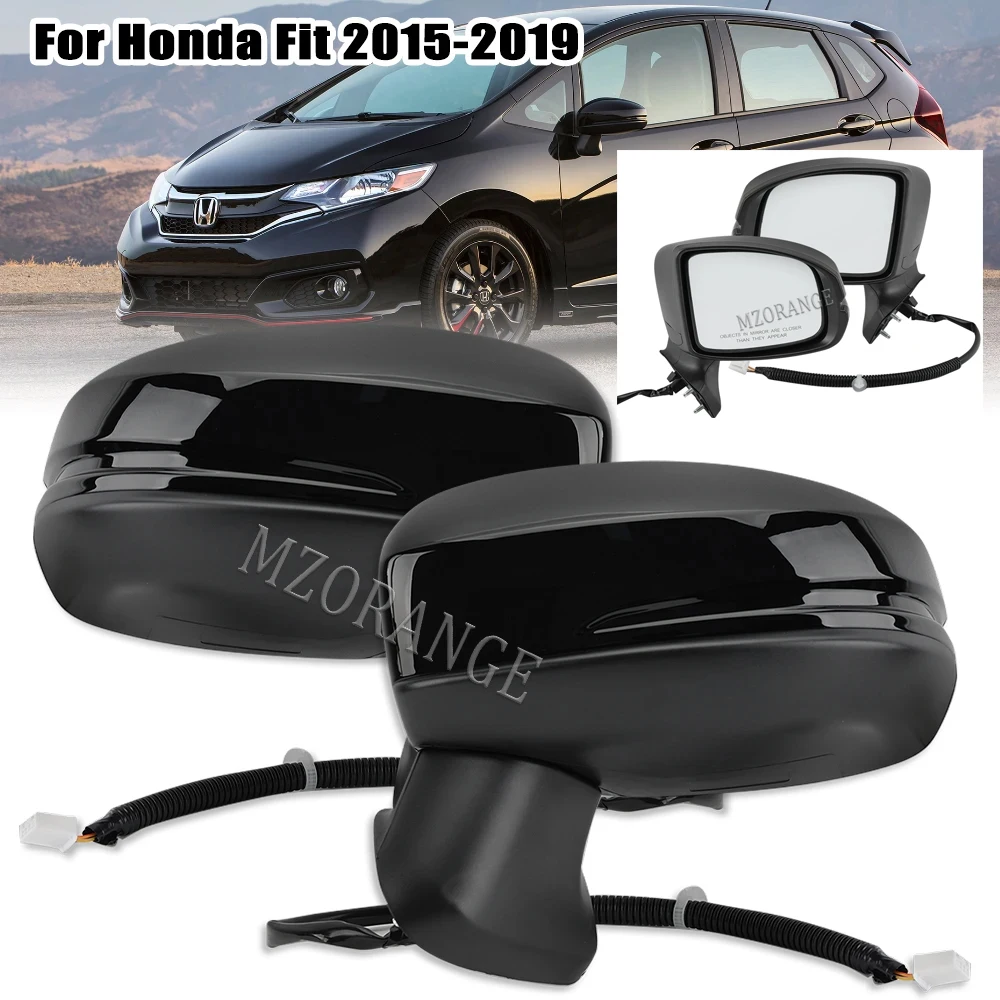3Pins-side-mirror-For-Honda-Fit-Jazz-GK5-MK4-2015-2020-Car-Wing-Door ...