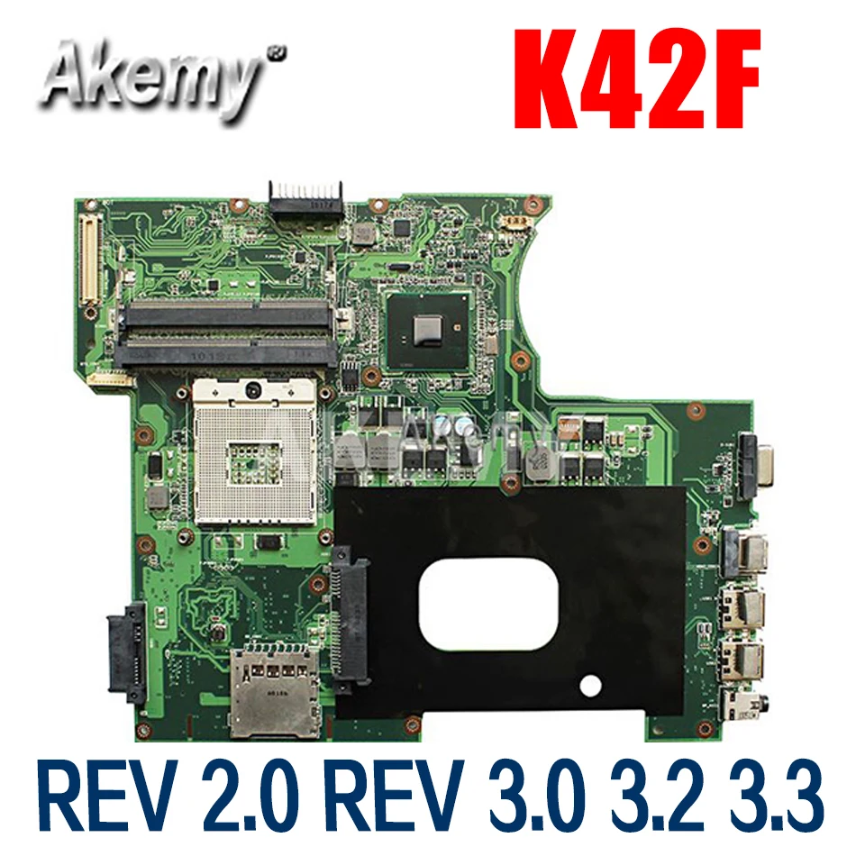 K42f New Notebook Mainboard For Asus X42f A42f P42f Laptop Motherboard ...