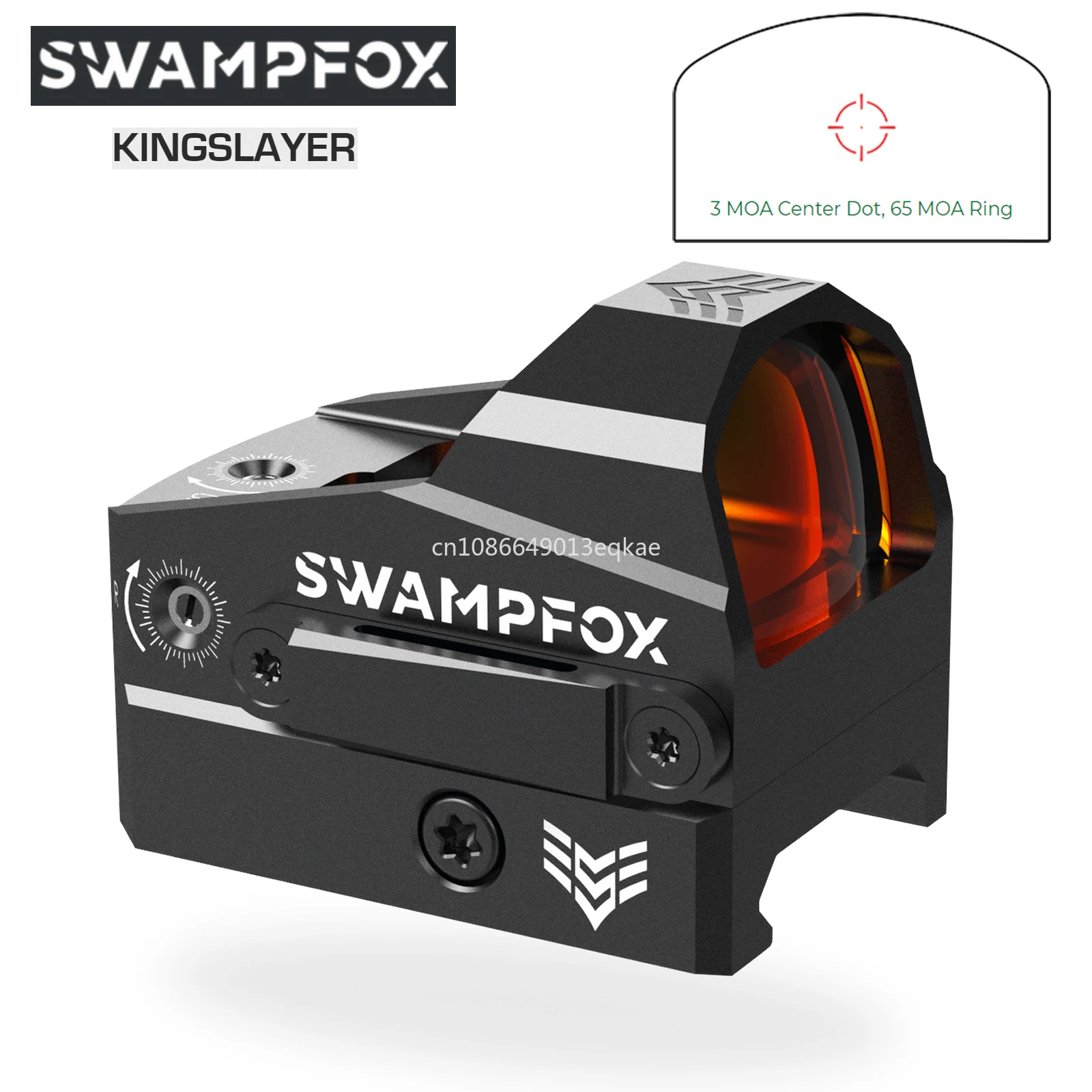 Original-Swampfox-Kingslayer-1x22-Open-Reflex-Red-Dot-Sight-Pistol-Cut ...