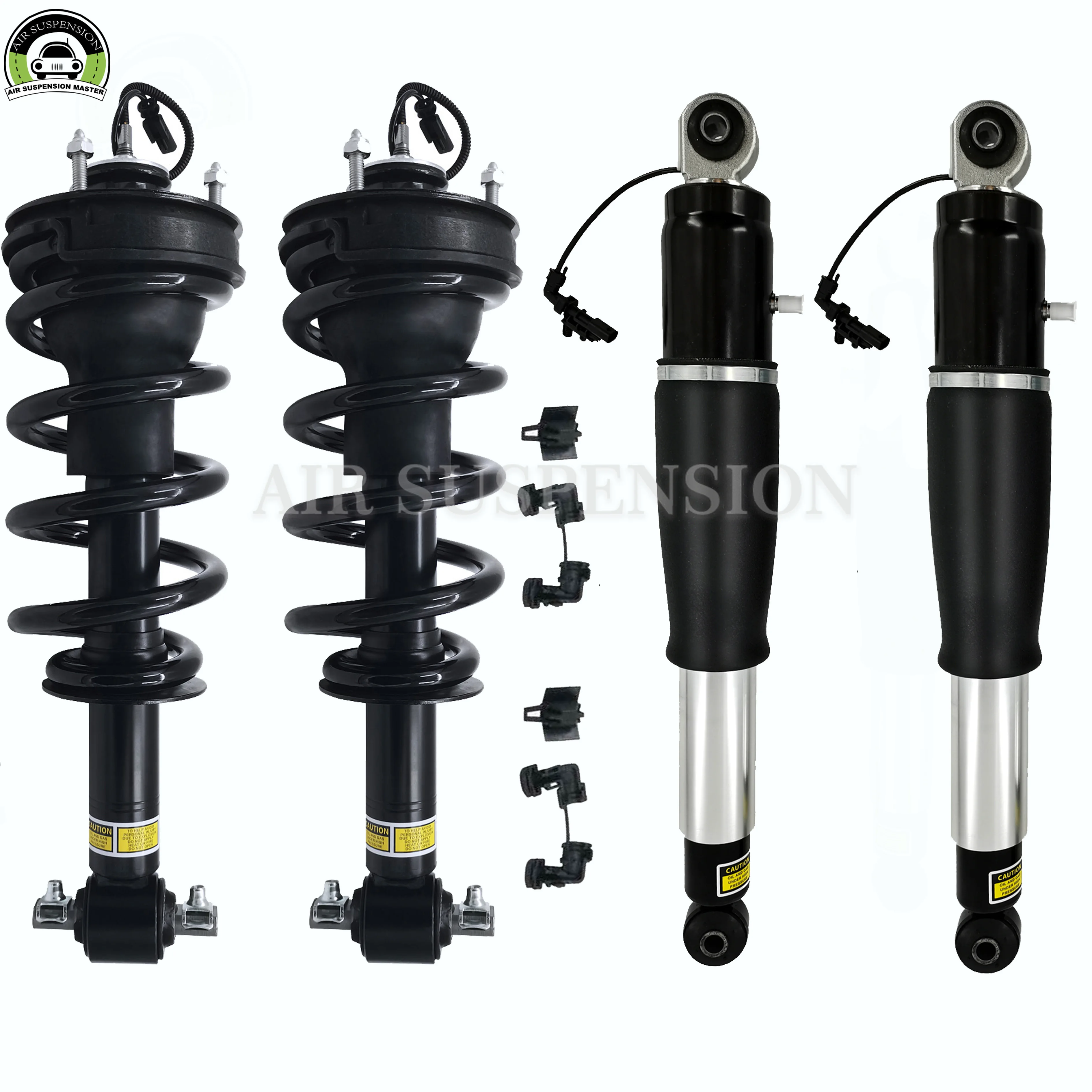 4PCS-Front-Rear-Shock-Absorber-for-GM-Escalade-Suburban-Tahoe-Yukon ...