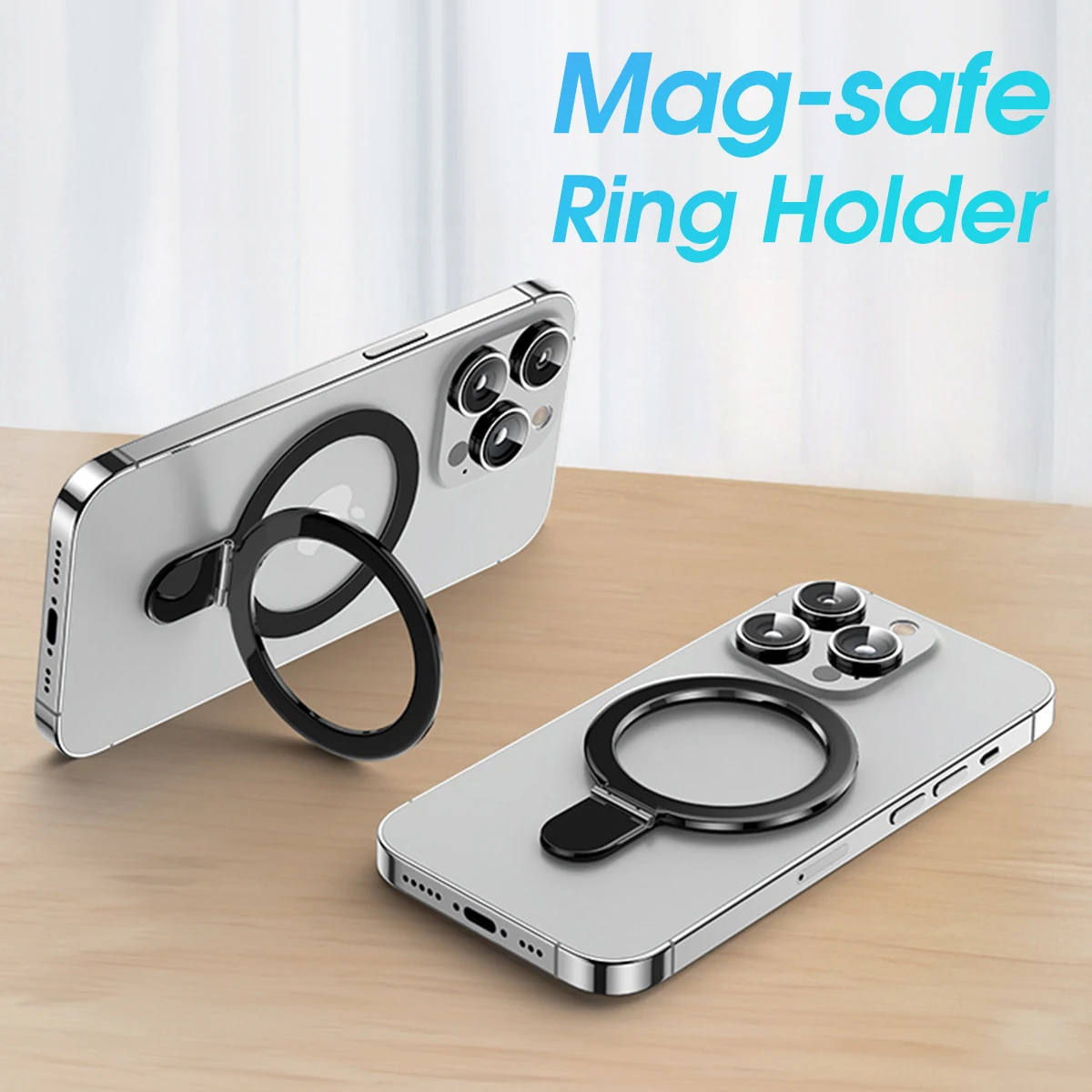 Rotatable-Magnetic-Phone-Ring-Holder-for-iPhone-14-13-12-Promax-for ...