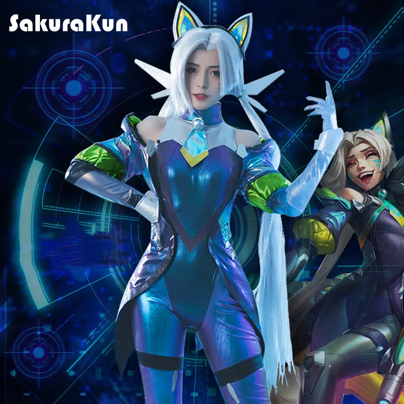 Lol Jinx Cosplay Costume Lol The Anima Squad Jinx Cosplay Costume Sexy ...