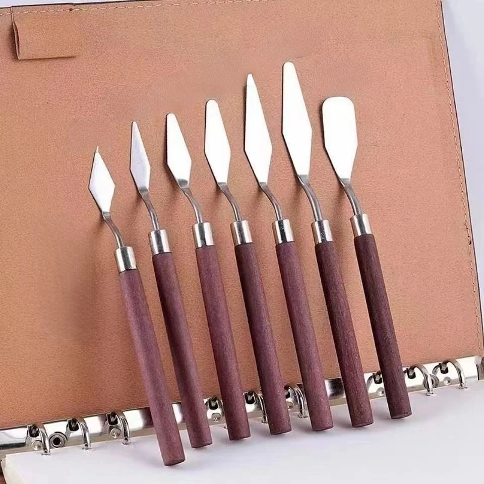 1/5/7Pcs/Set Oil Painting Knife Artist Spatula Art Tools stationery ...