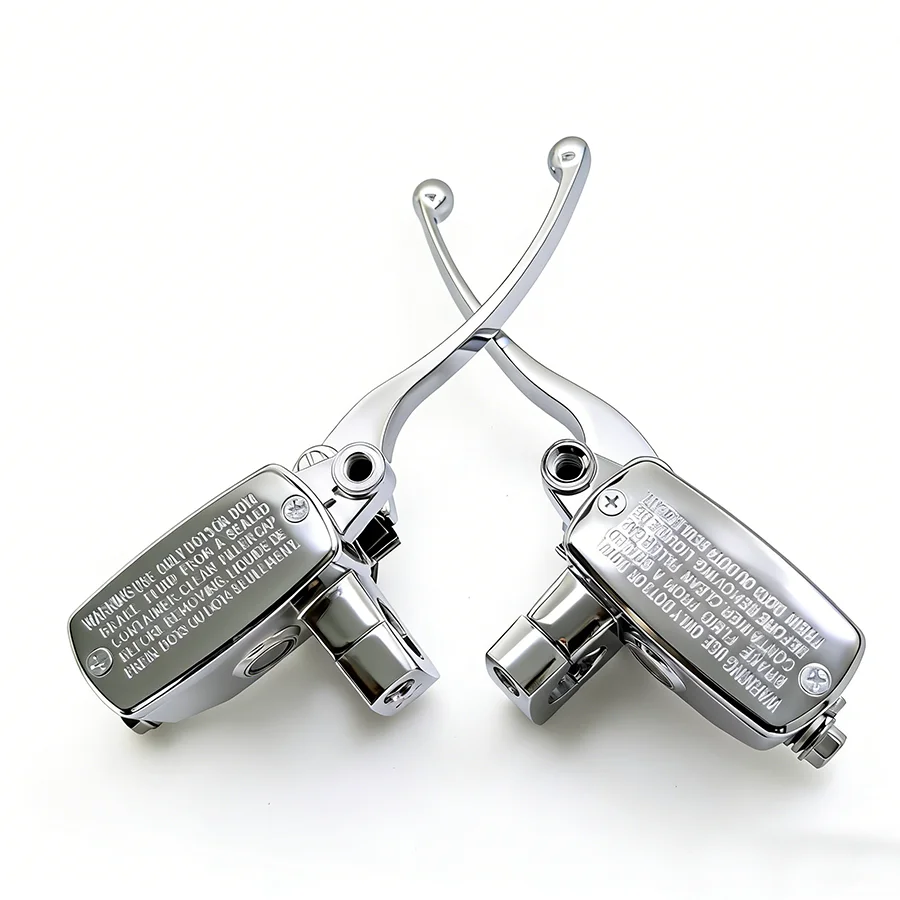 Universal 25MM Left Right Motorcycle Brake Clutch Master Cylinder ...