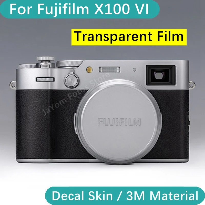 X100VI-Transparent-Film-Customized-Sticker-For-Fujifilm-FUJI-X100-VI ...