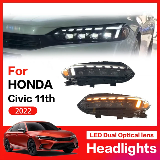 Honda Civic 2022 Modified Lights