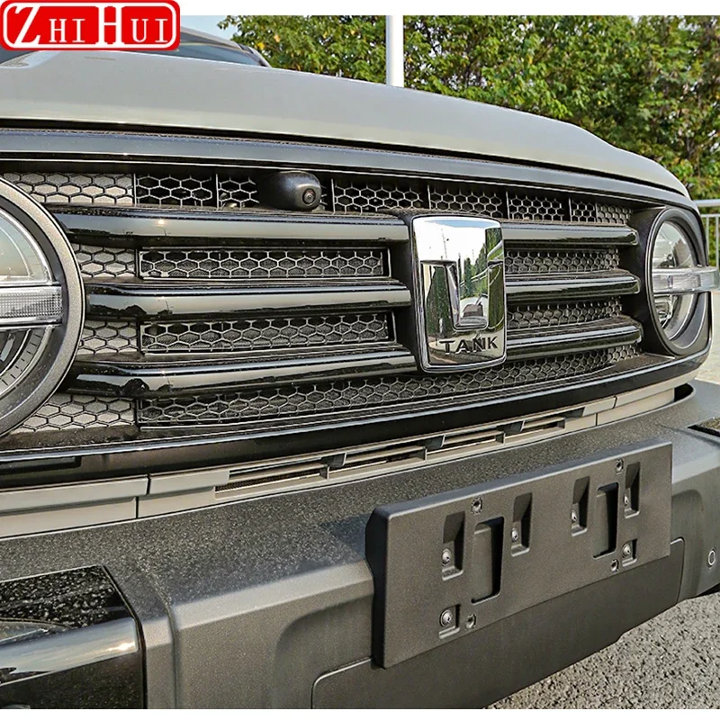 For-Great-Wall-TANK-300-2021-2023-Auto-Parts-Car-Front-Grille-Insect ...