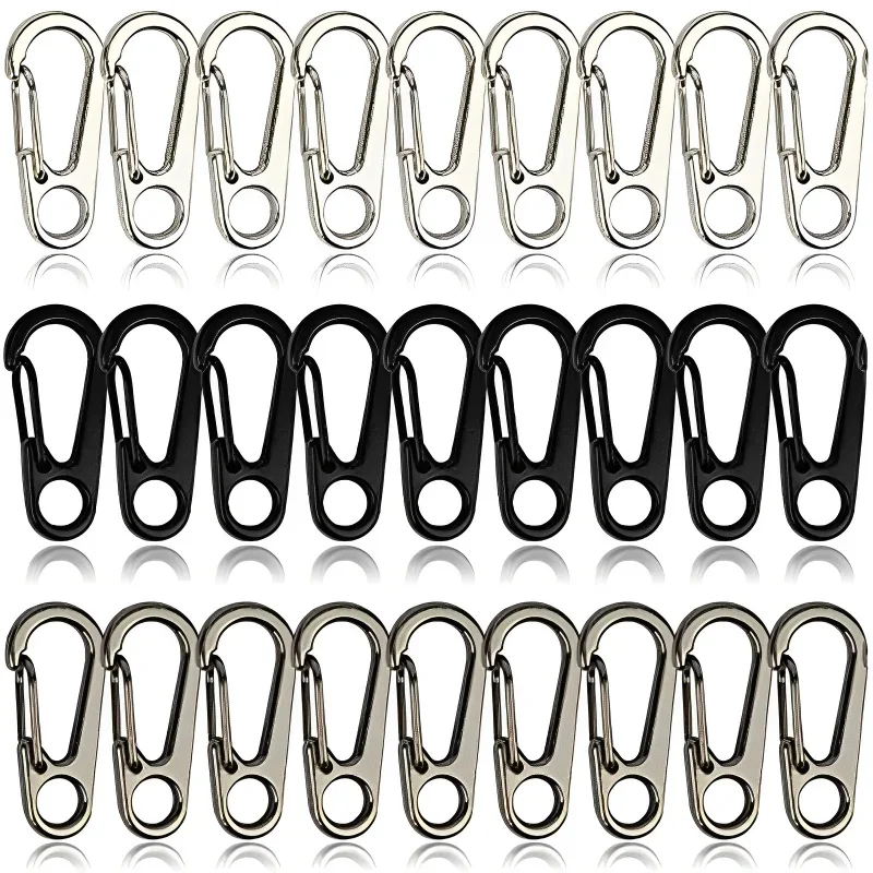 10-20-30pcs-Lobster-Clasp-Buckle-Keychian-Mini-Carabiners-Outdoor ...