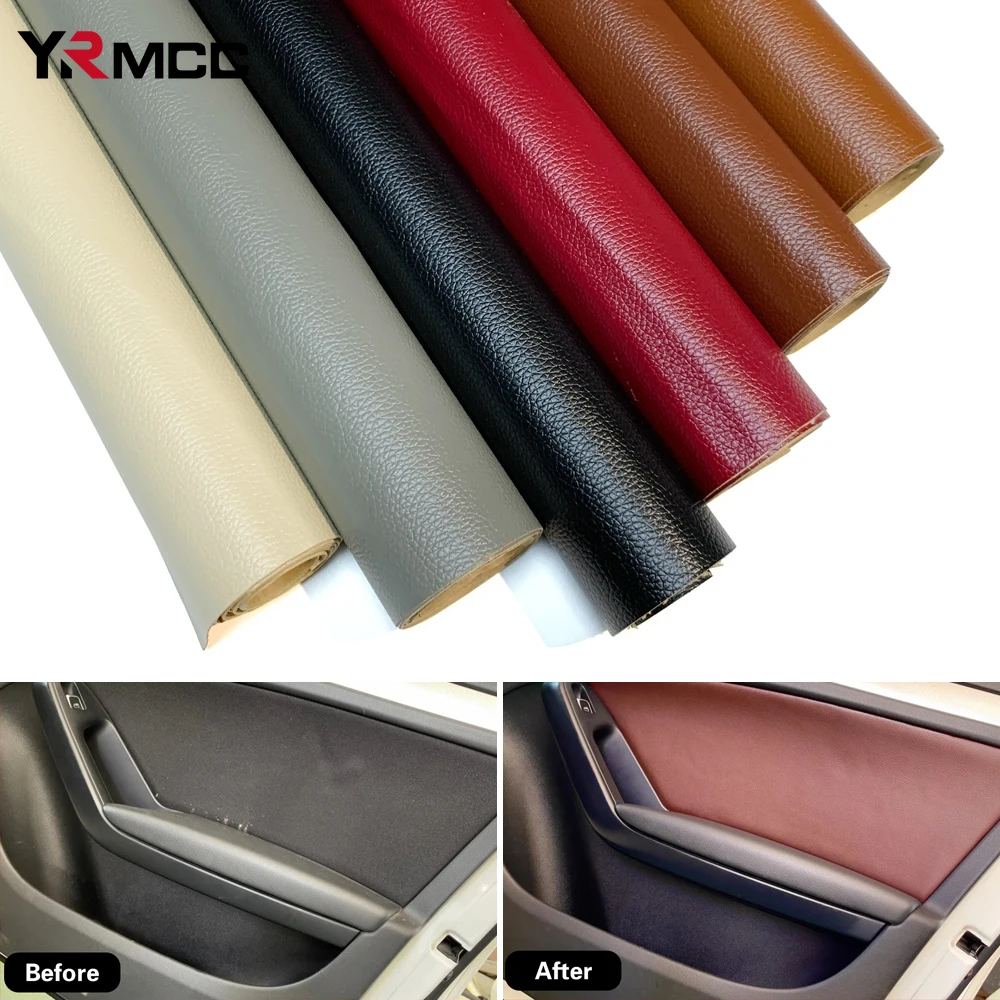 30-100CM-Leather-Vinyl-Film-Leather-Pattern-Sticker-Colorful-Decals-Car ...