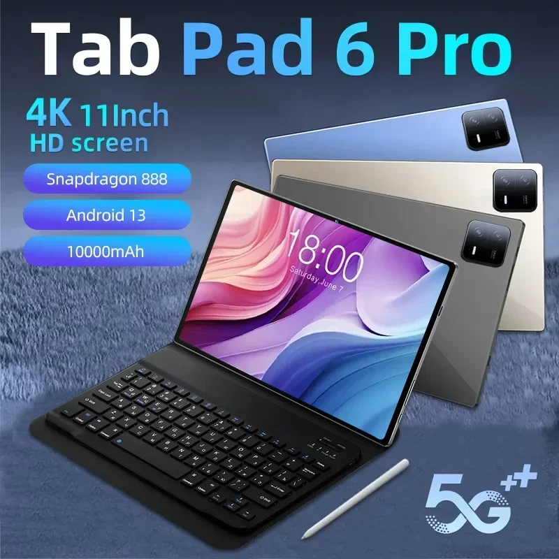 2023-Original-Global-Version-Tablet-Android-13-Pad-6-Pro-16GB-1TB ...