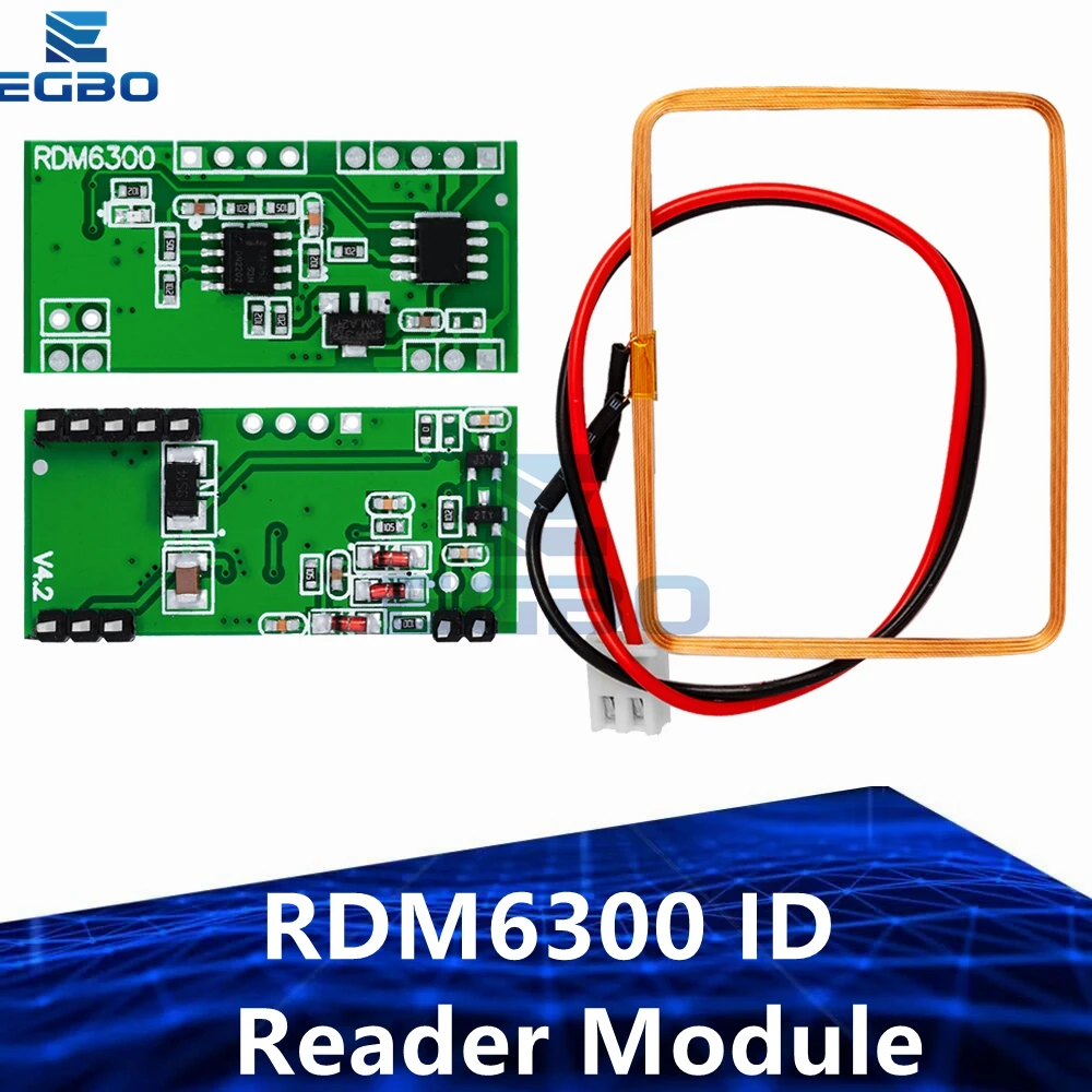 1PCS-125Khz-RFID-Reader-Module-RDM6300-UART-Output-Access-Control ...