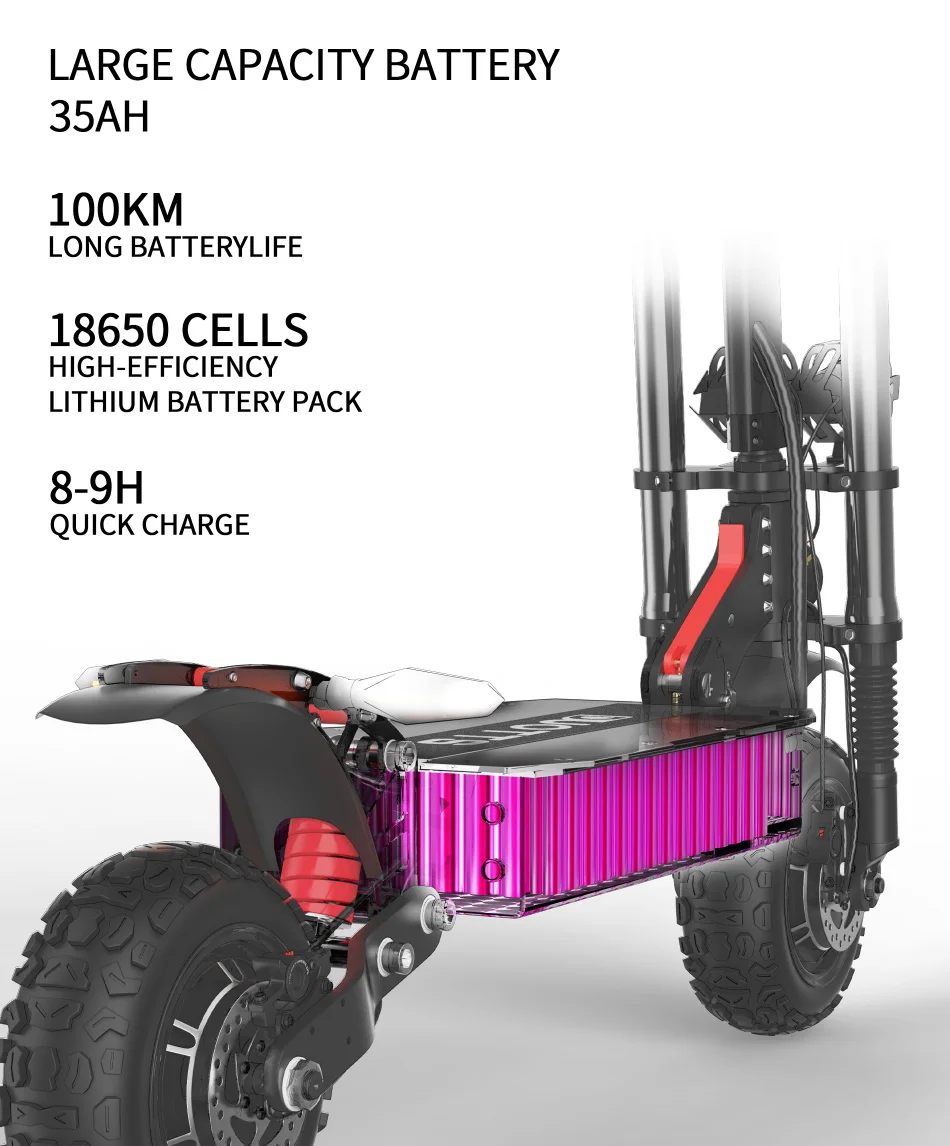 -20% sur Scooter électrique DUOTTS D88 85km/h 5600W moteur Pneus 11 ...