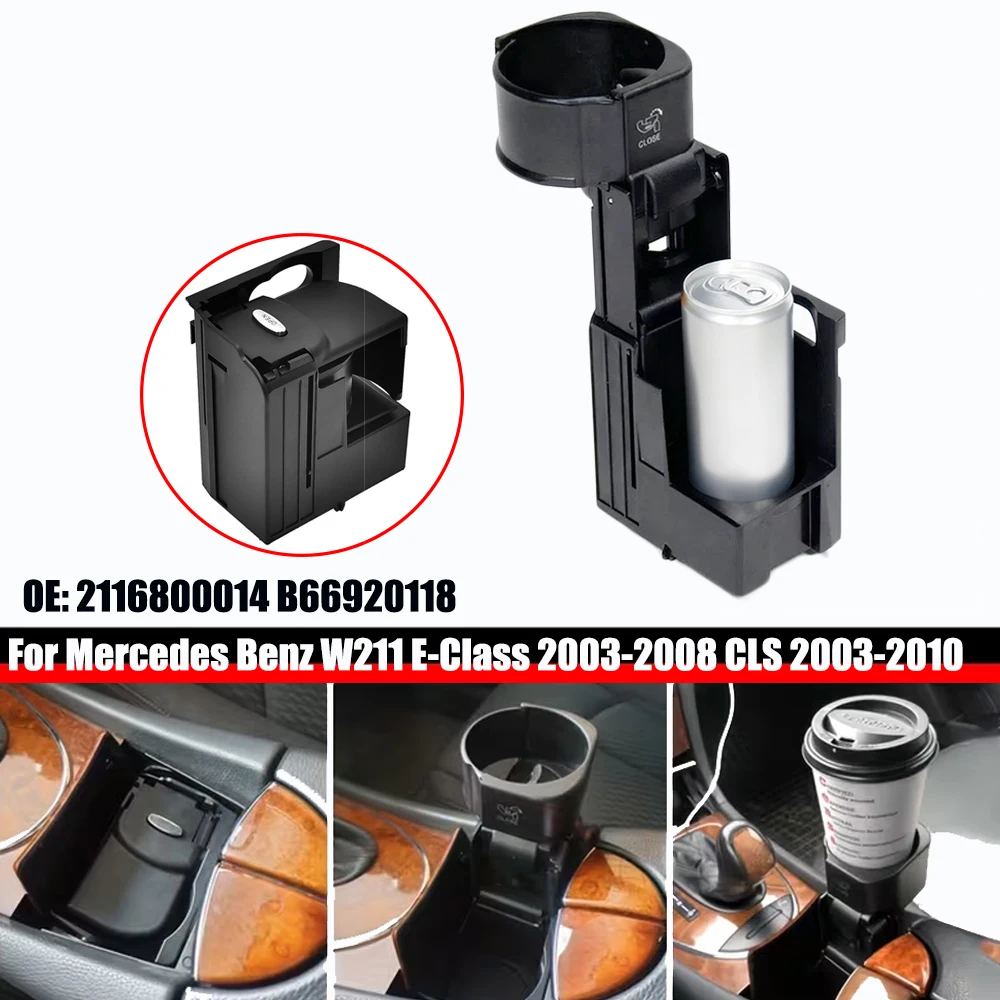 Car Center Console Water Cup Holder Drink Stand Beverage Holder Fit For ...