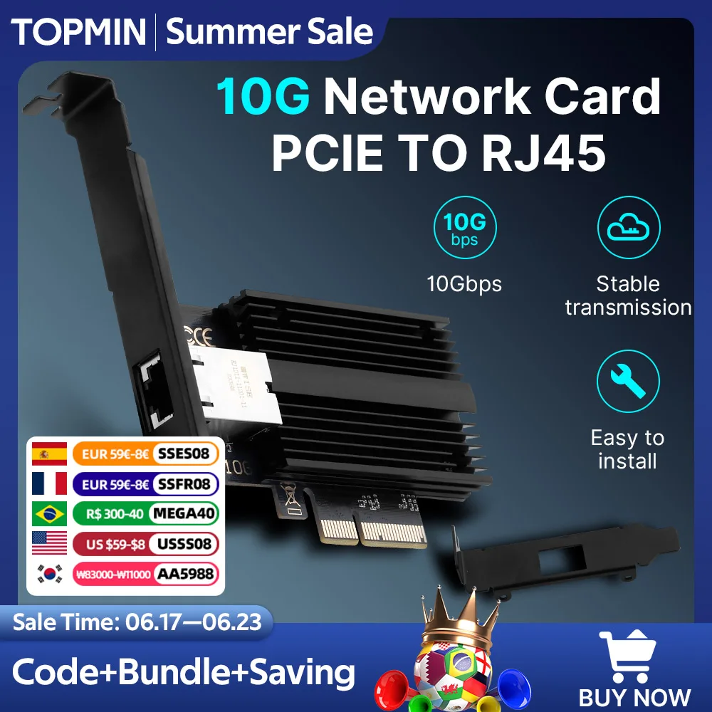 10G-PCIE-To-RJ45-Marvell-AQC113-PCIeX4-Gigabit-Ethernet-WiFi-PCI ...