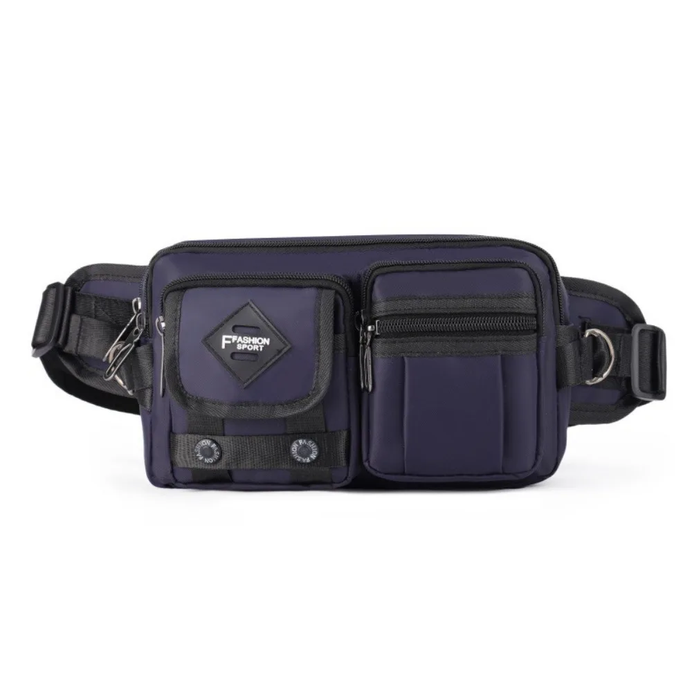Casual Multi-Compartment Men's Waist Bag Large Capacity Lightweight ...