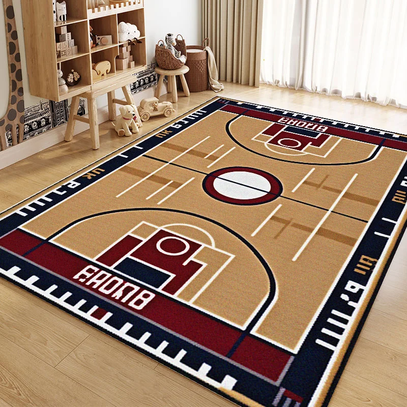 Basketball-Court-Pattern-Living-Room-Carpets-Cartoon-NBA-Stadium-Rugs ...