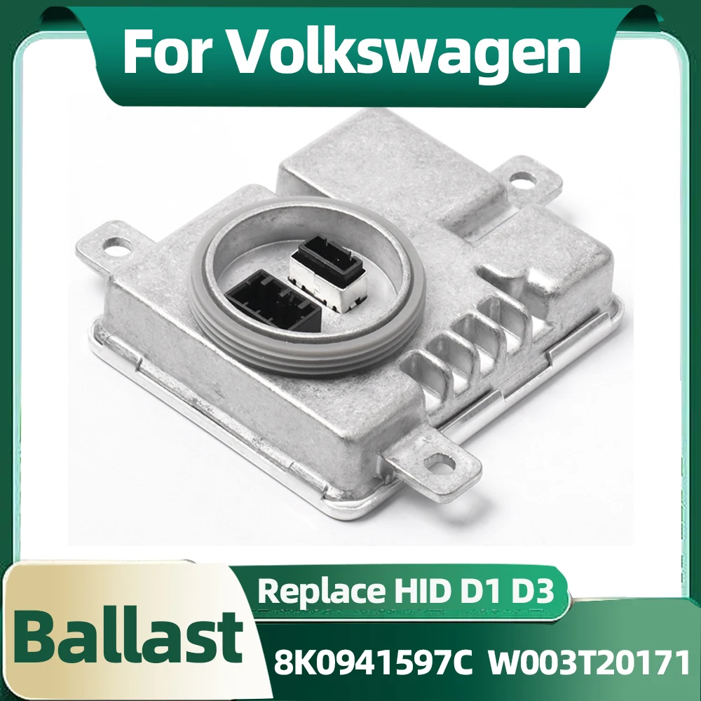 1Pcs Xenon HID D1 D3 Ballast Replace 8K0941597C W003T20171 For VW ...