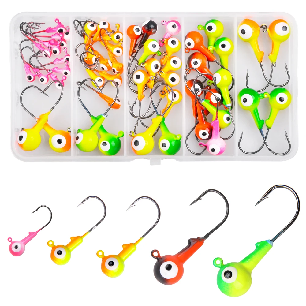 Jig Head Fish Hook Fishhook | Fishing Accessories Tackle | Jig Heads ...